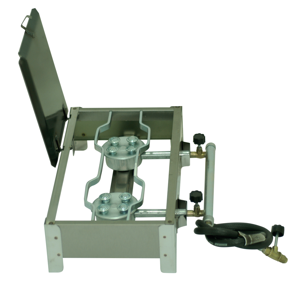 Anafe Fogón 2F CH de Alta Presión Sobremesa E004 Especial Camping – Crecer